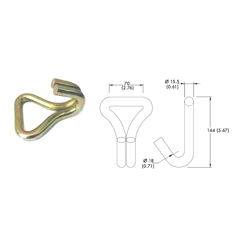 Ratchet Buckles: Hardware & Hooks - TTech America, Inc.
